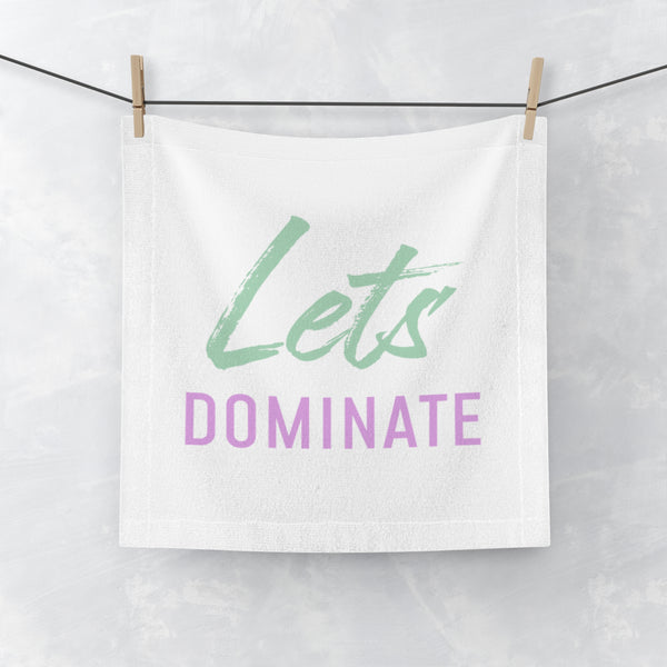 Face Towel - Let's-Dom-inate