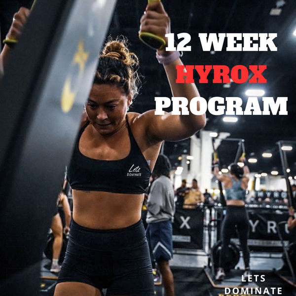 12 Week Hyrox Training program - Let's-Dom-inate