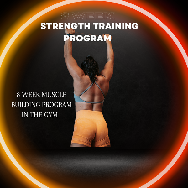 PACKAGE DEAL: 8 WEEK GYM MUSCLE BUILDING PROGRAM EBOOK + MACRO CALCULA - Let's-Dom-inate